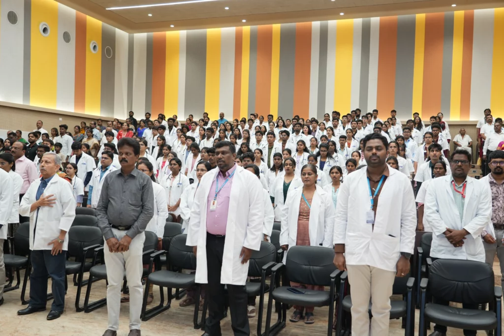 White Coat Ceremony 2025: AVMC Welcomes the New MBBS Batch - AVMC ...